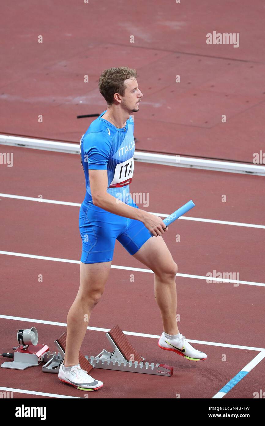 AUG 06, 2021 - Tokyo, Japan: Alessandro Sibilio of Italy in the ...