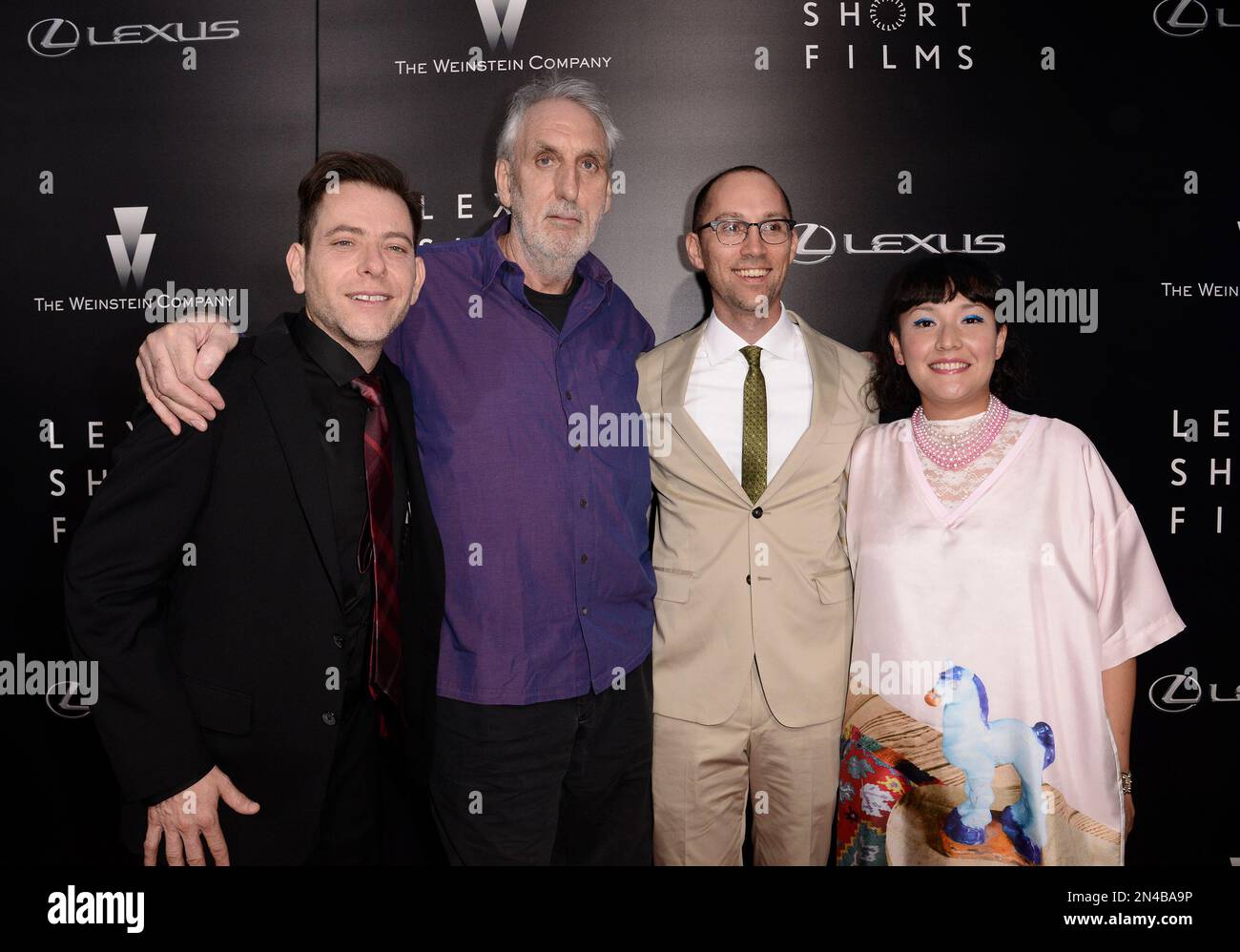 From left to right, Lexus Short Films Executive Producer Joey Horvitz ...