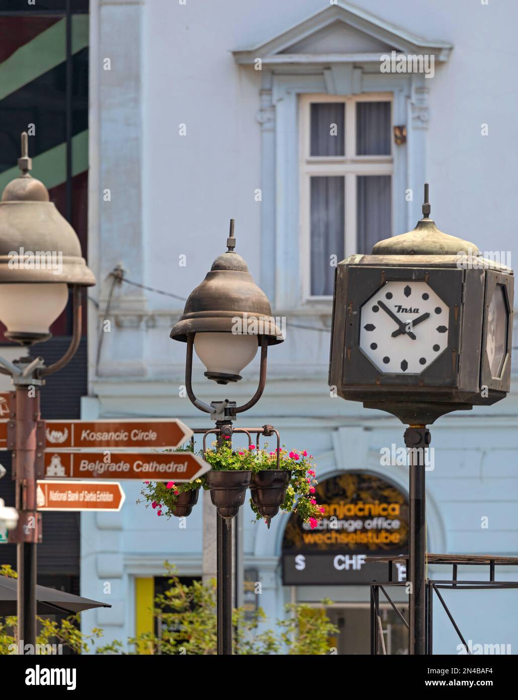 Insa clock hi-res stock photography and images - Alamy