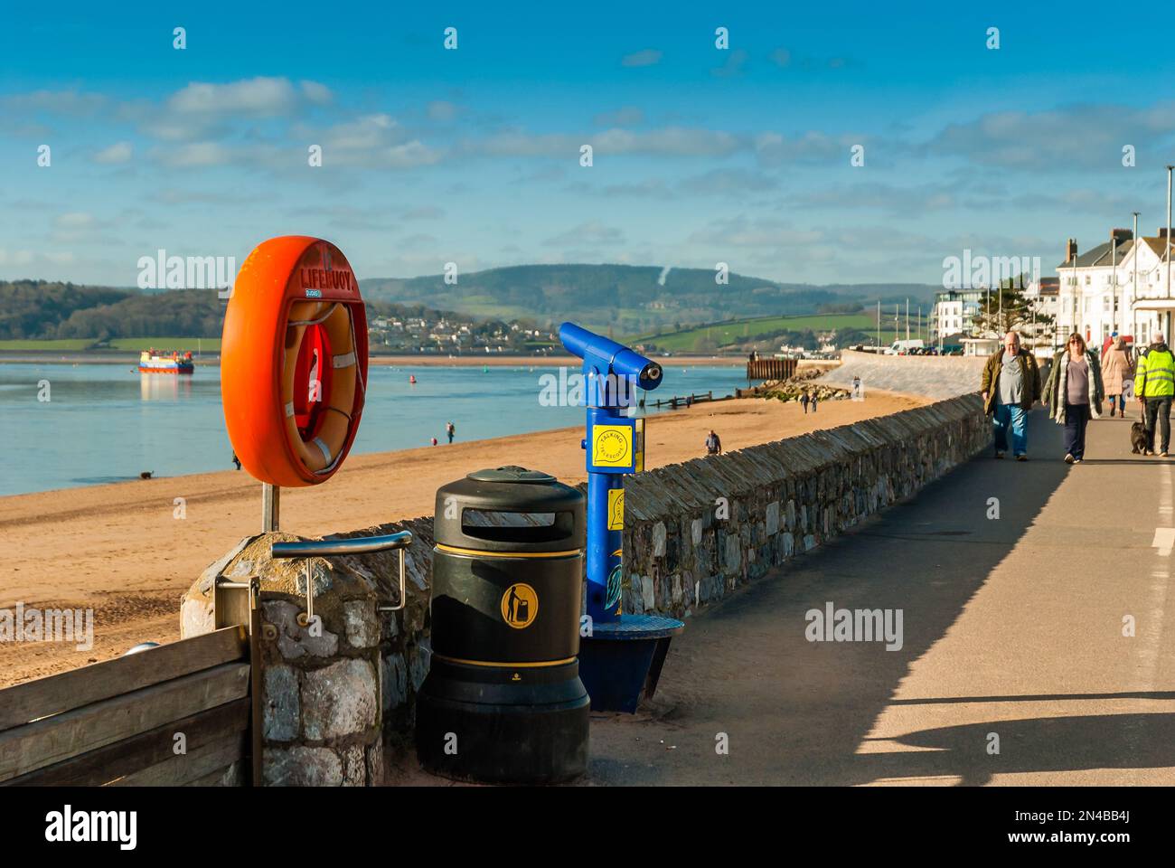 Exmouth telescope hi-res stock photography and images - Alamy