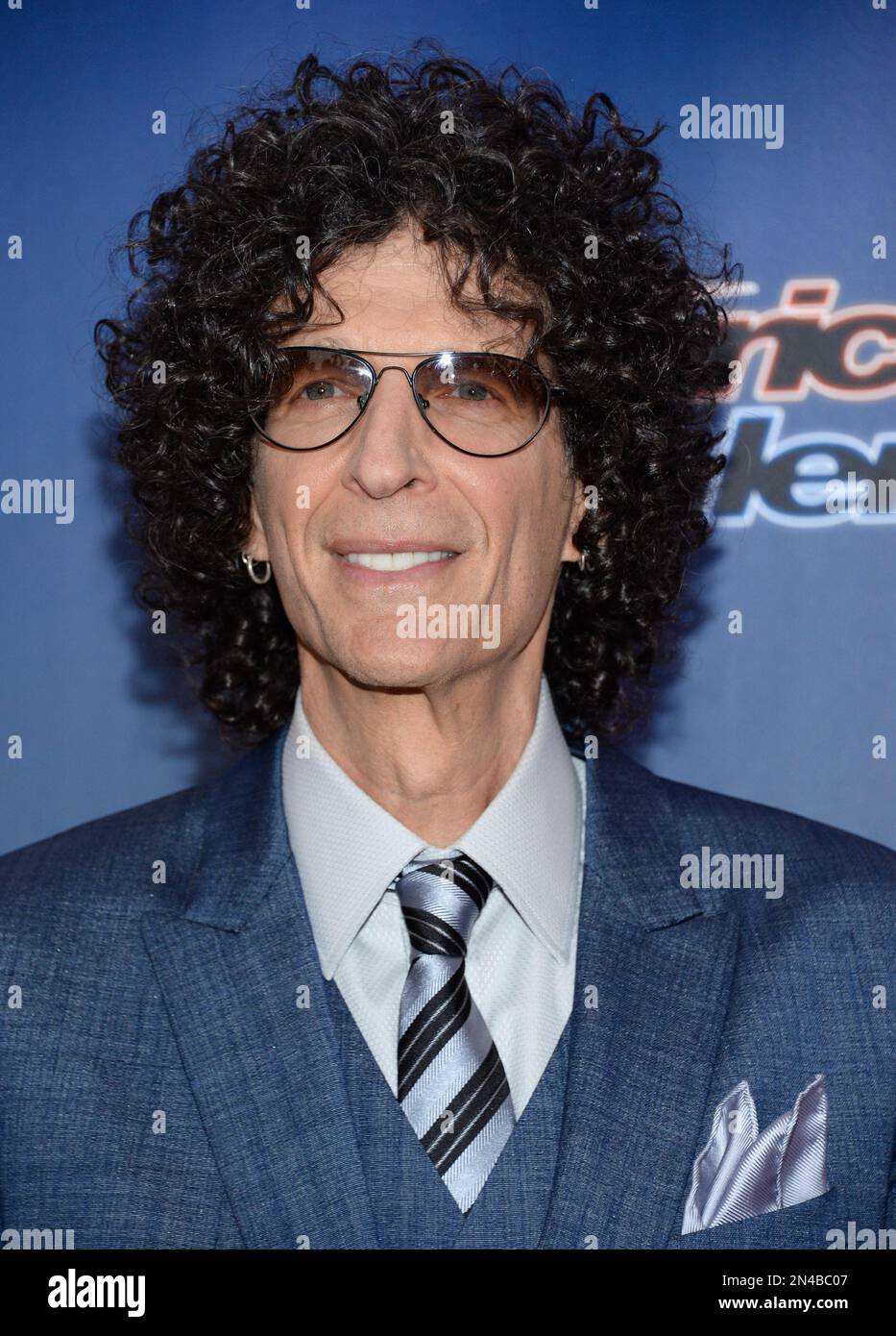 Television personality Howard Stern arrives at the "America's Got ...