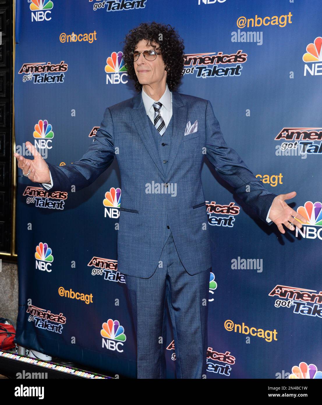 Television personality Howard Stern arrives at the "America's Got ...