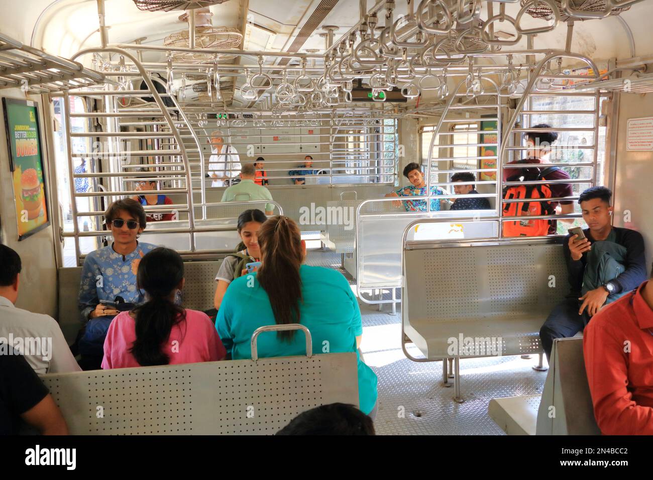 Indian railway coach interior hi-res stock photography and images - Alamy