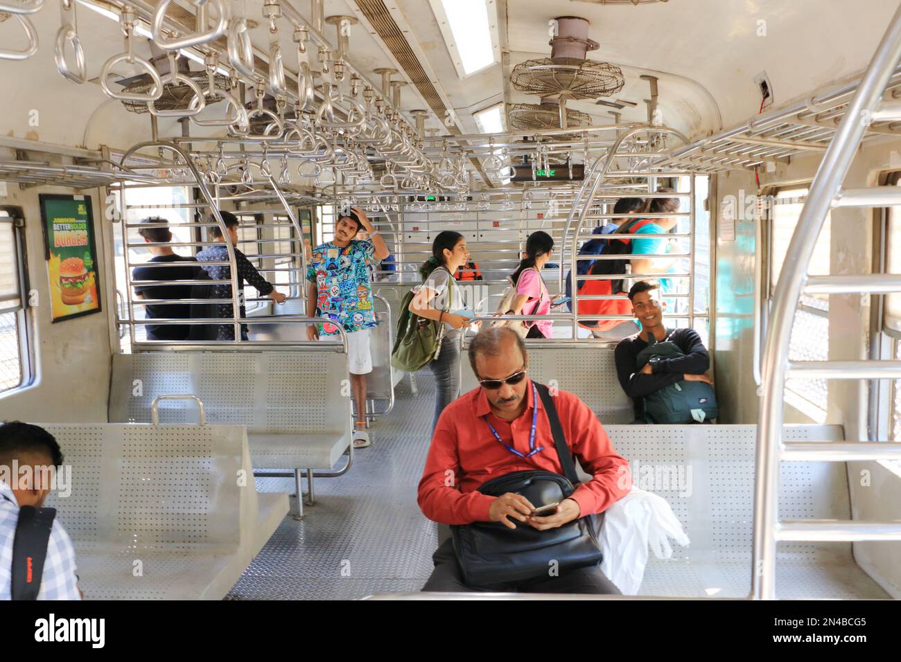 December 21 2022 - Mumbai, Maharashtra in India: Interior of local city ...