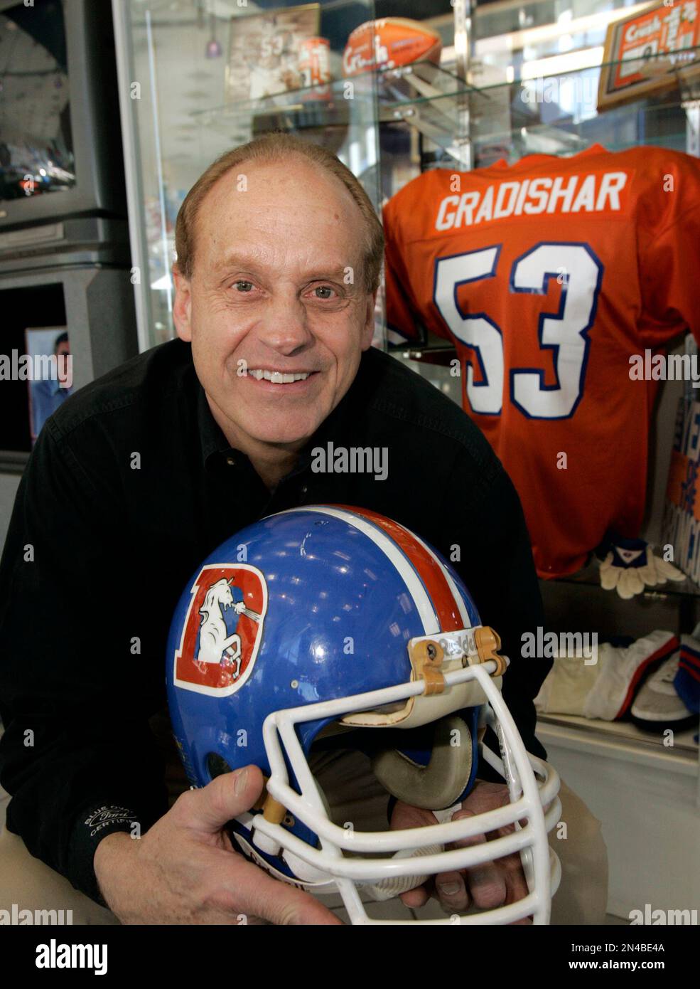 FILE - This is a Jan. 31, 2008 file photo showing former Denver Broncos ...