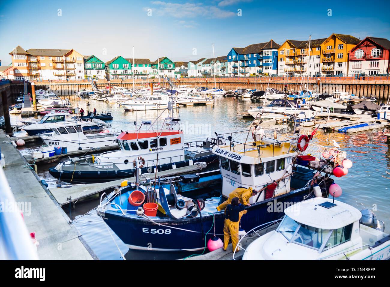 Exmouth pier hi-res stock photography and images - Alamy