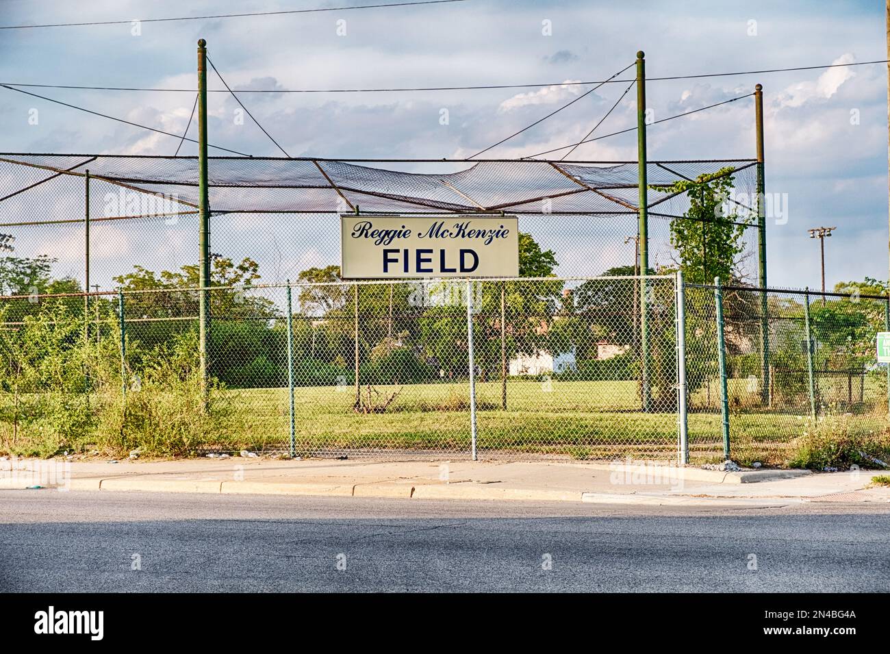 The community baseball field in Highland Park is named after Reggie ...