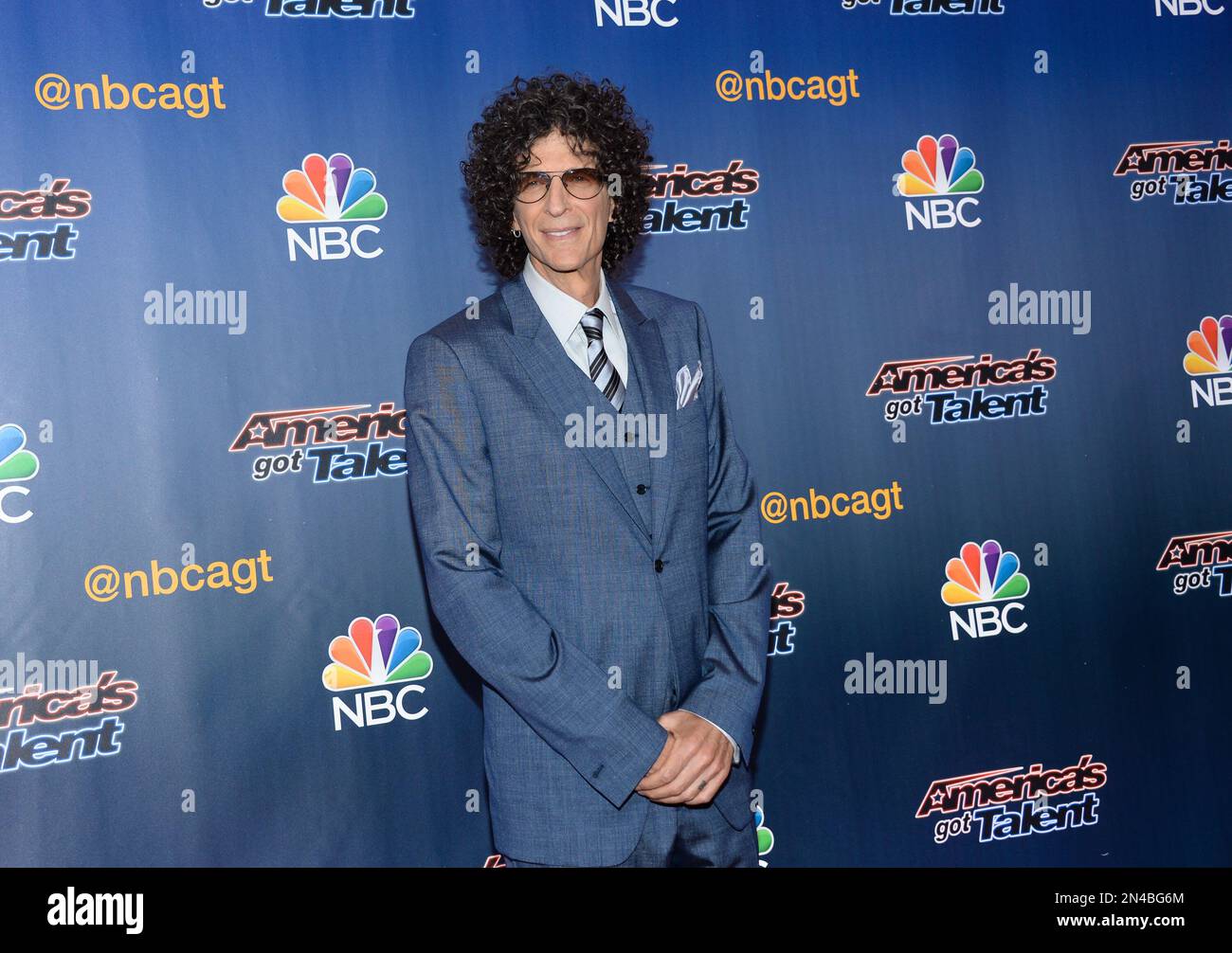 Television personality Howard Stern arrives at the "America's Got ...