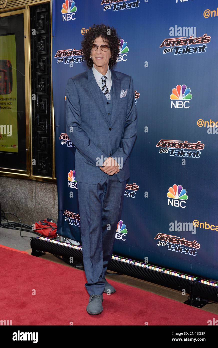Television personality Howard Stern arrives at the "America's Got ...