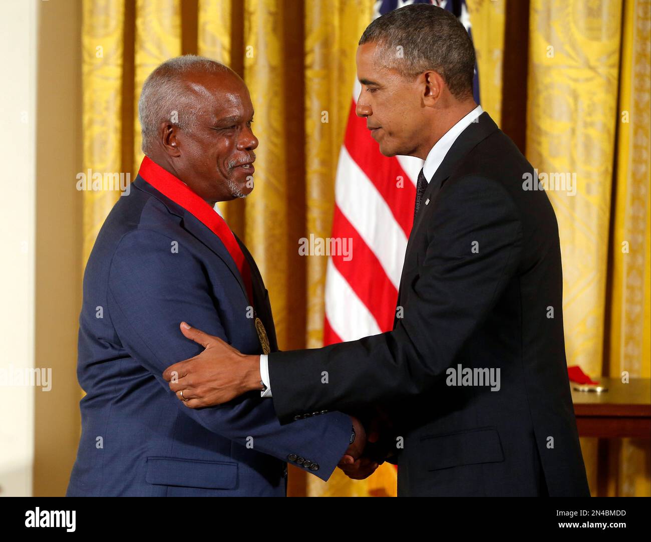 President Barack Obama awards the 2013 National Humanities Medal to ...