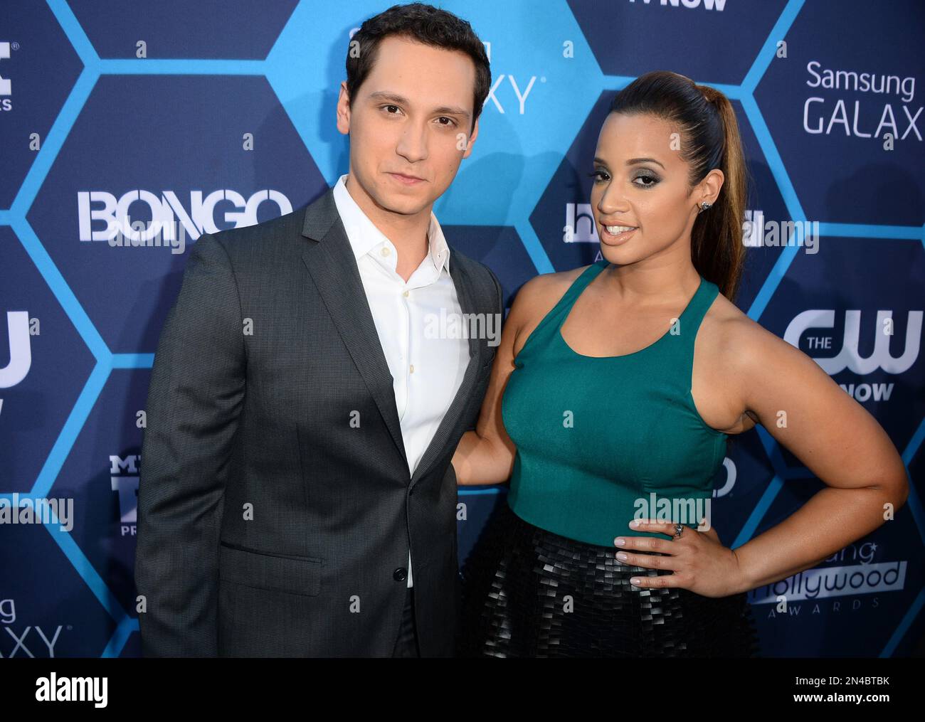 Matt McGorry, left, and Dascha Polanco arrive at the 16th Annual Young ...