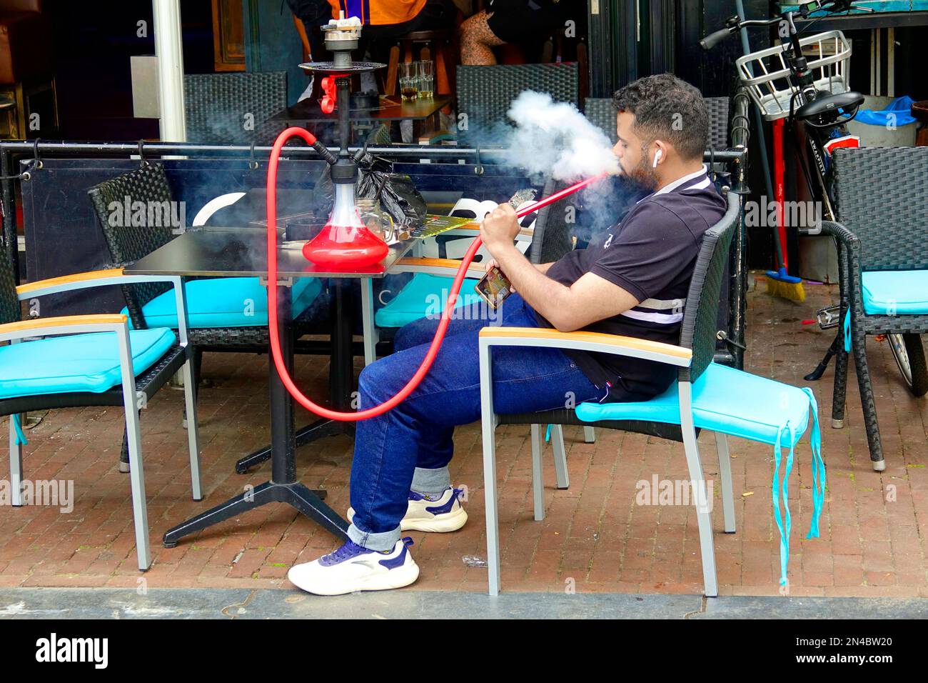 smoking vaping coffee shopAmsterdam Holland Netherlands city of ...