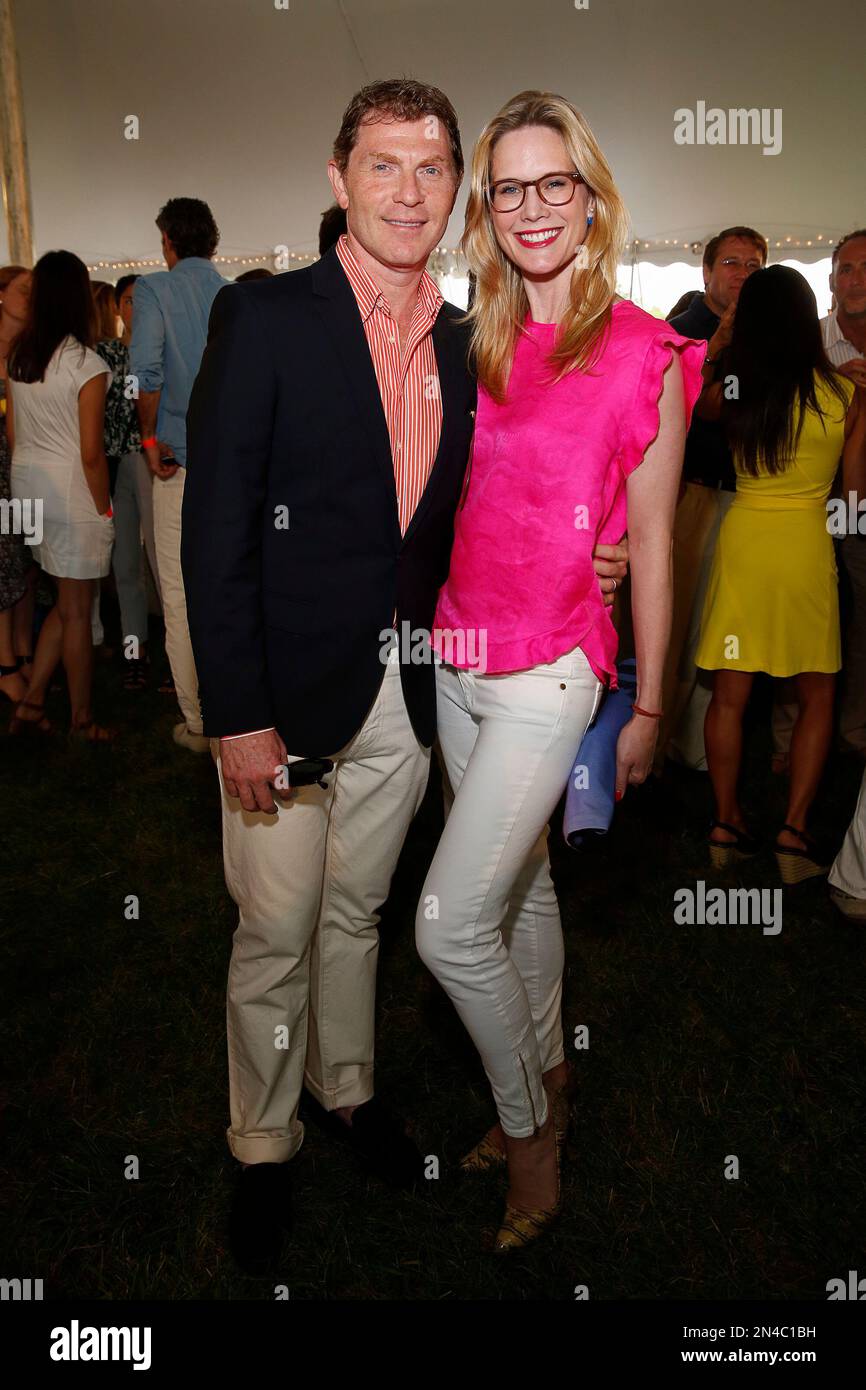 Honoree Chef Bobby Flay and actress Stephanie March seen at the James ...