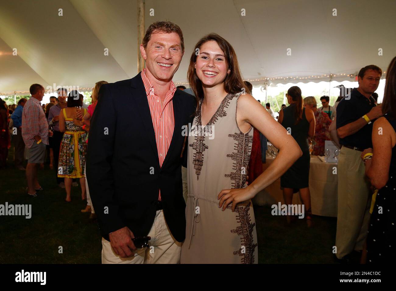 Honoree Chef Bobby Flay and daughter Sophie Flay seen at the James ...