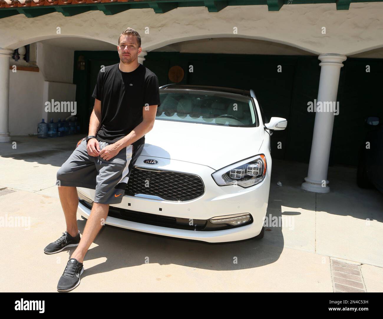 David Lee at The Launch party for ncredible tablet hosted by Nick Canon ...
