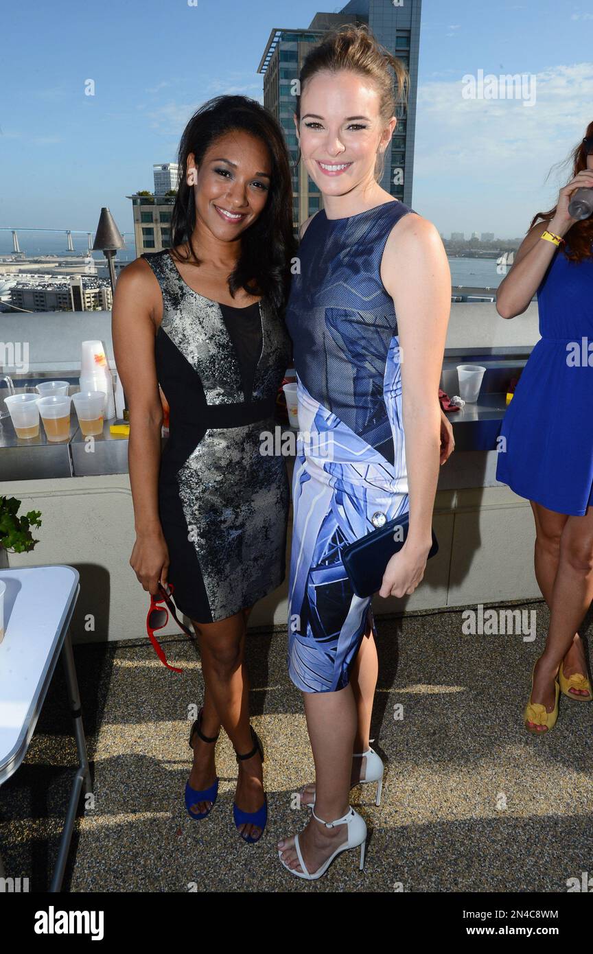 EXCLUSIVE - From left, Candice Patton and Danielle Panabaker attend The ...