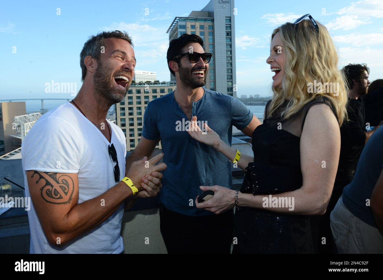 EXCLUSIVE - From left, JR Bourne, Tyler Hoechlin and Kristin Bauer ...