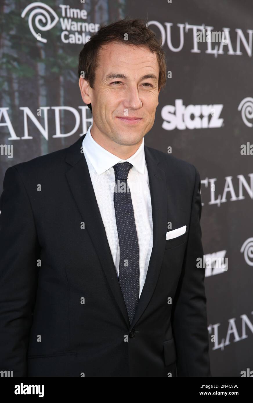 Tobias Menzies arrives at the premiere for the STARZ original series ...