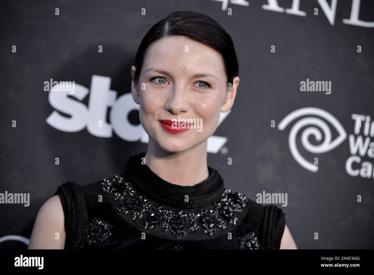 Caitriona Balfe arrives at the 2014 Comic-Con - Starz "Outlander ...