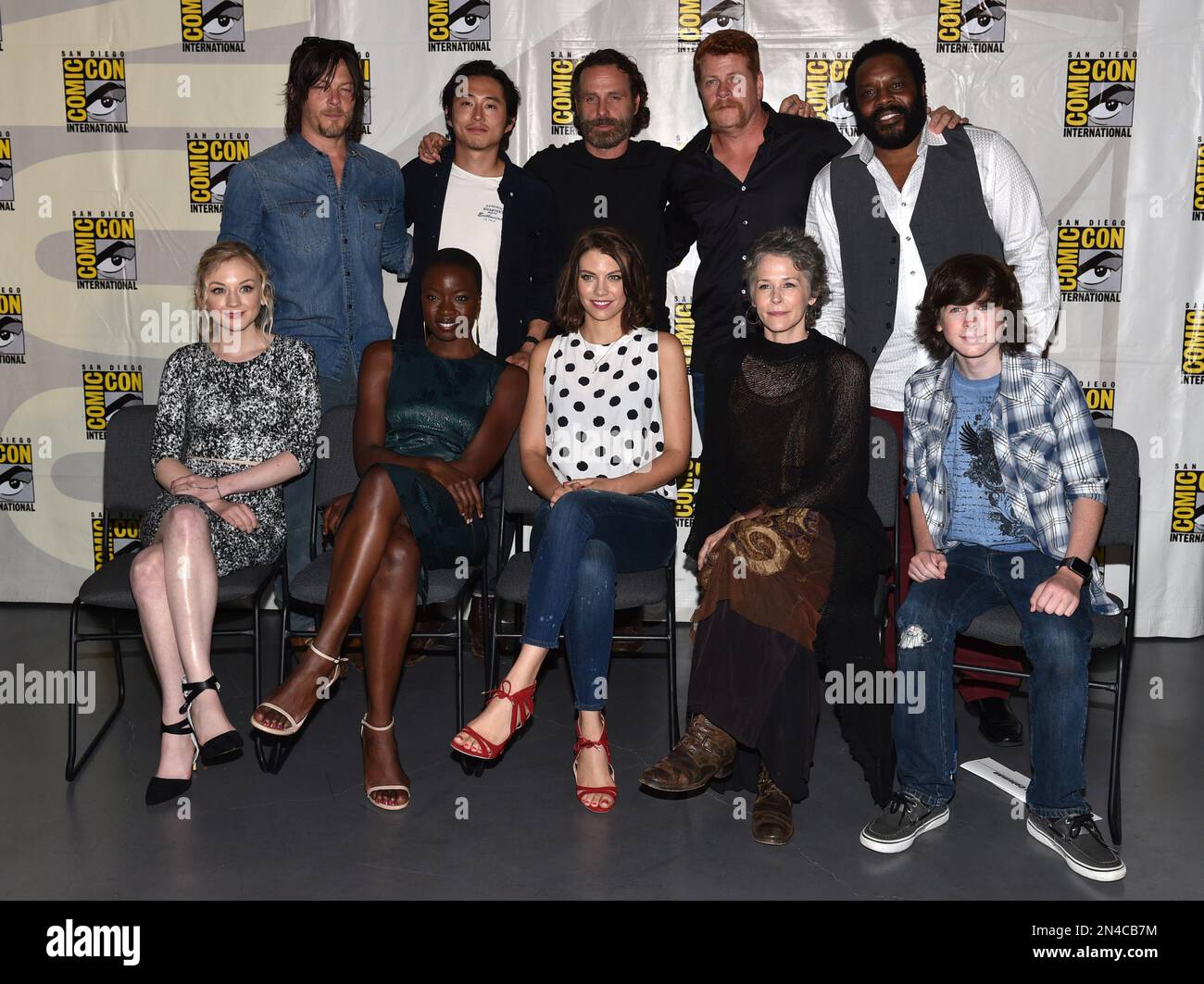 Emily Kinney And Andrew Lincoln