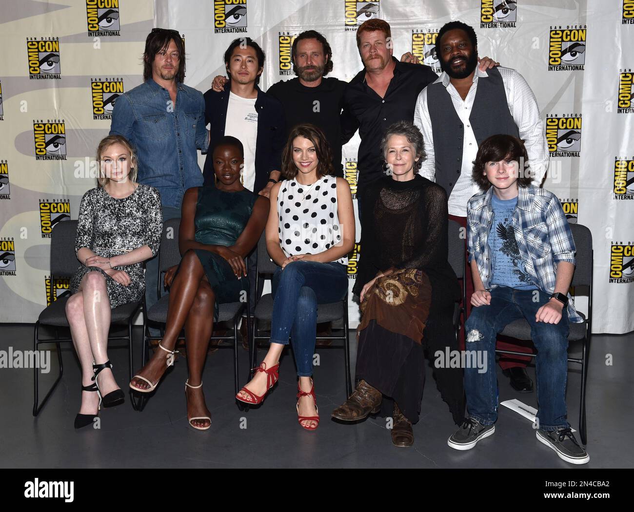 Chandler Riggs And Emily Kinney