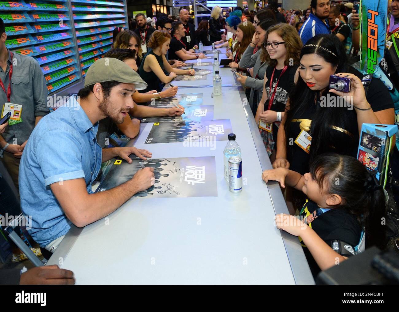 Tyler Posey attends the "Teen Wolf" autograph signing on Friday, July ...