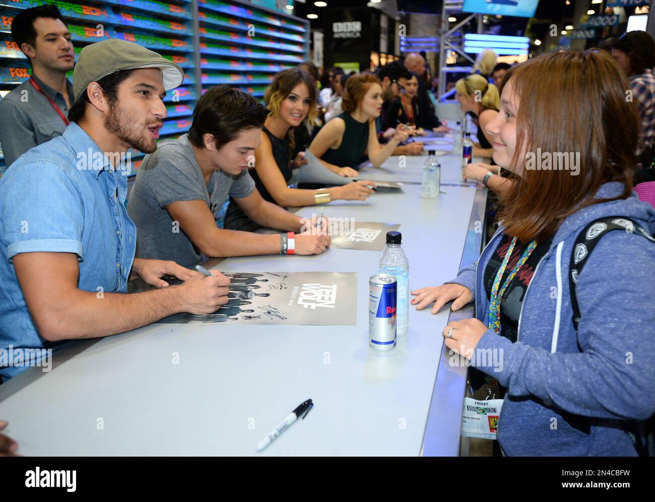 Tyler Posey attends the "Teen Wolf" autograph signing on Friday, July ...
