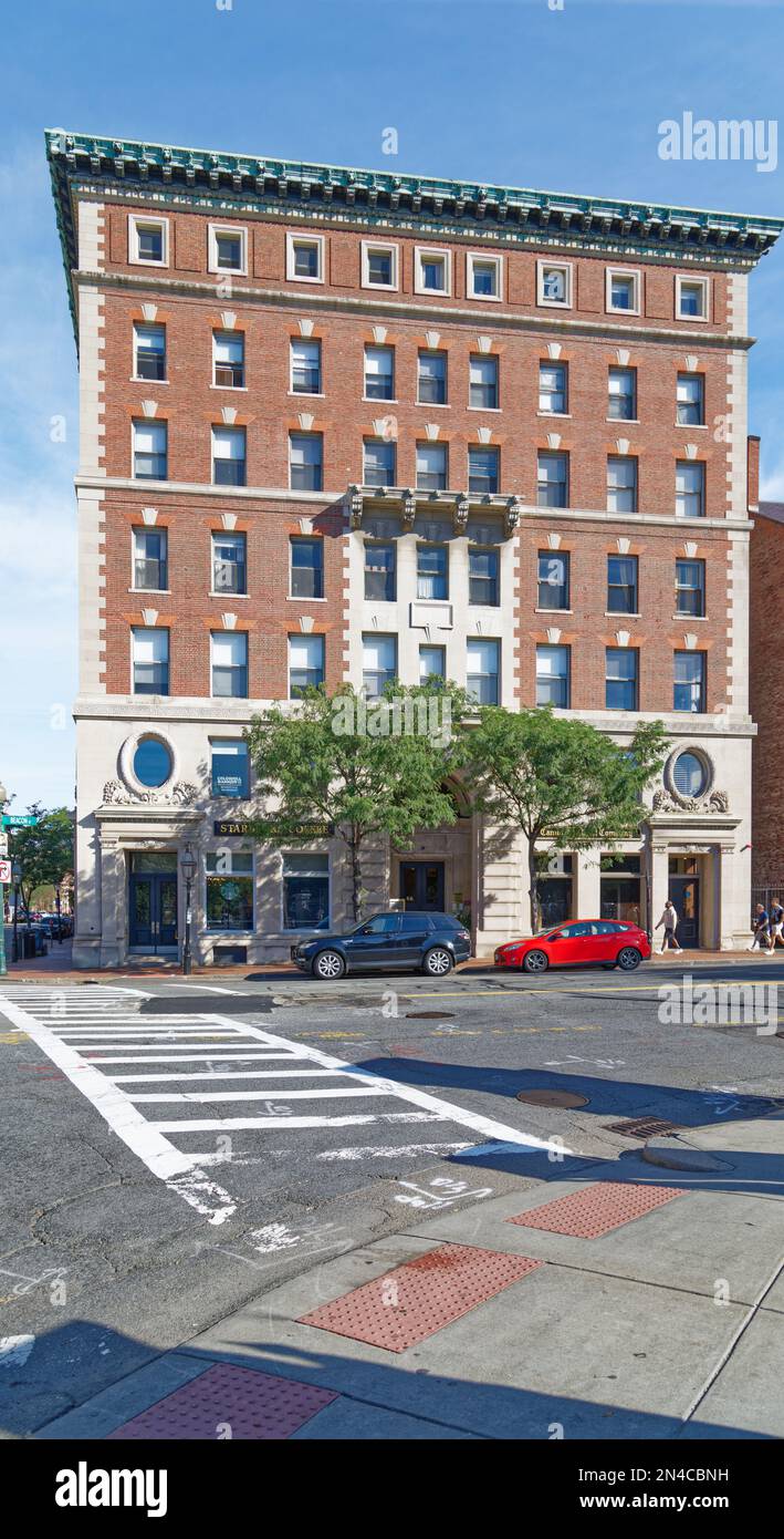 Boston Beacon Hill: 65-66 Beacon Street is one of the newer buildings ...