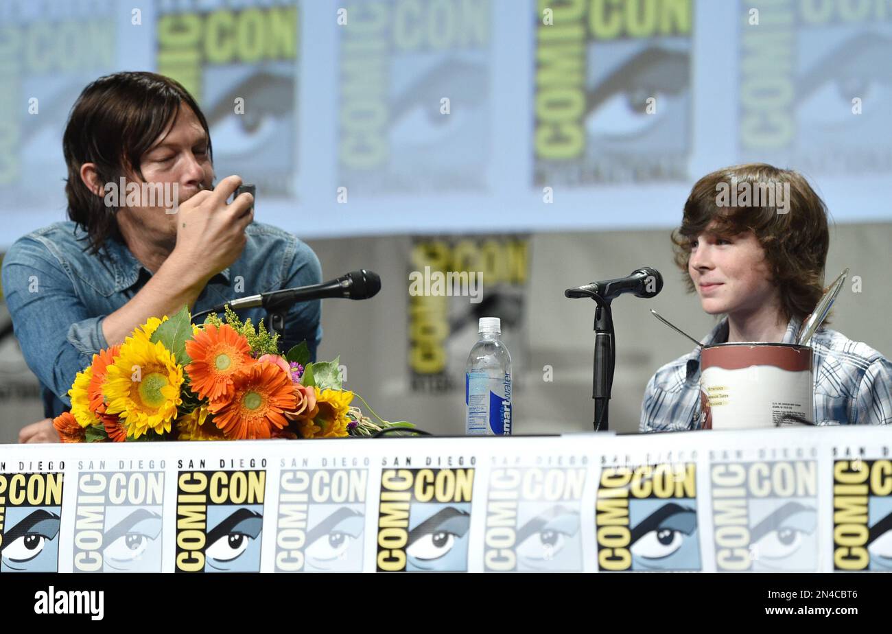 Mingus Reedus And Chandler Riggs