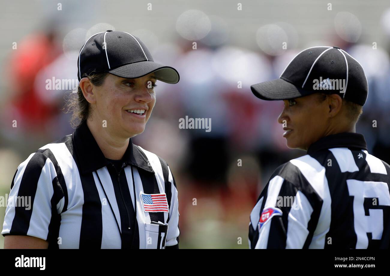 IMAGE DISTRIBUTED FOR NATIONAL FOOTBALL LEAGUE - Line Judge Catherine ...