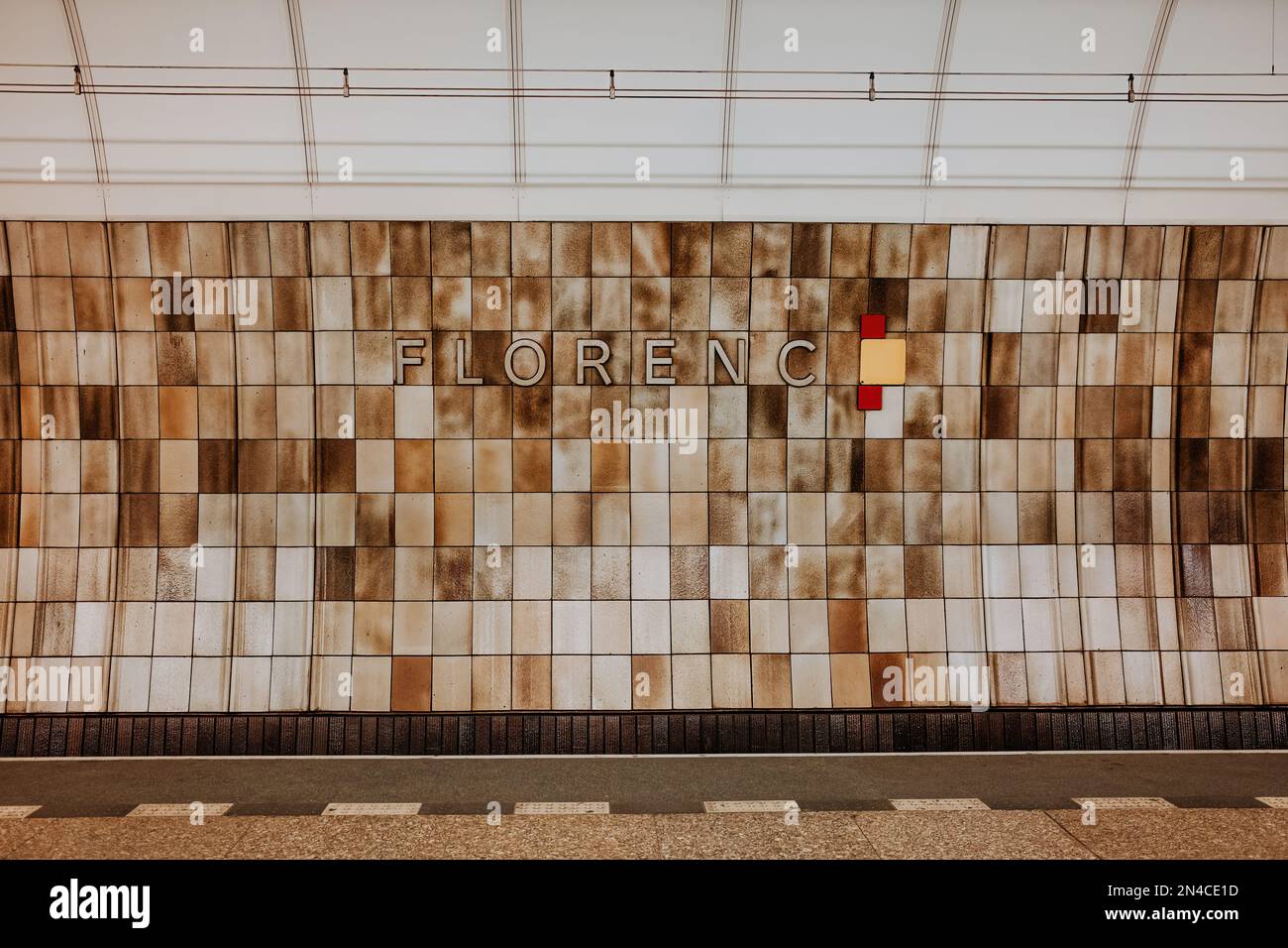 Prague florenc metro hi-res stock photography and images - Alamy