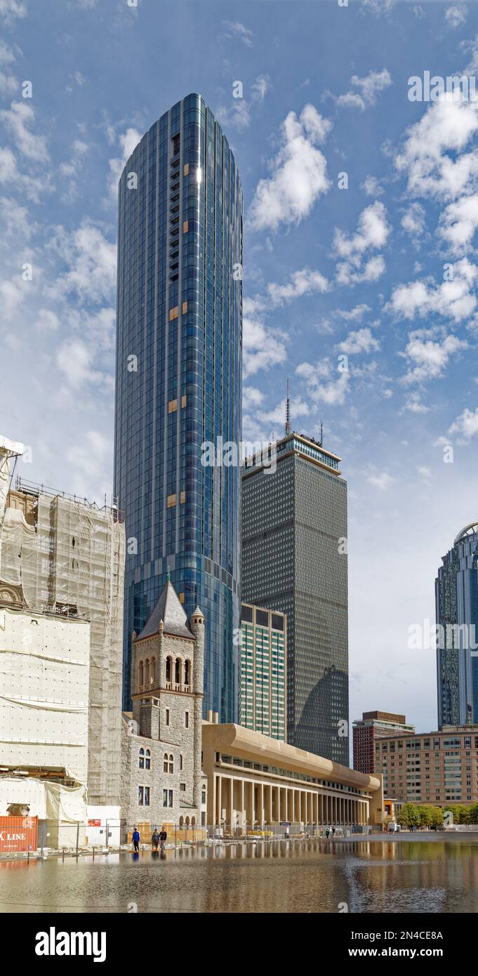 Boston Back Bay: Belvidere/Dalton Towers, One Dalton, is Boston’s third ...