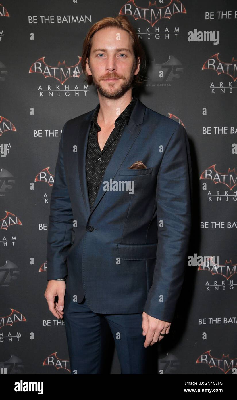 Troy Baker attends Warner Bros. Interactive Entertainment's 'Cape/Cowl ...