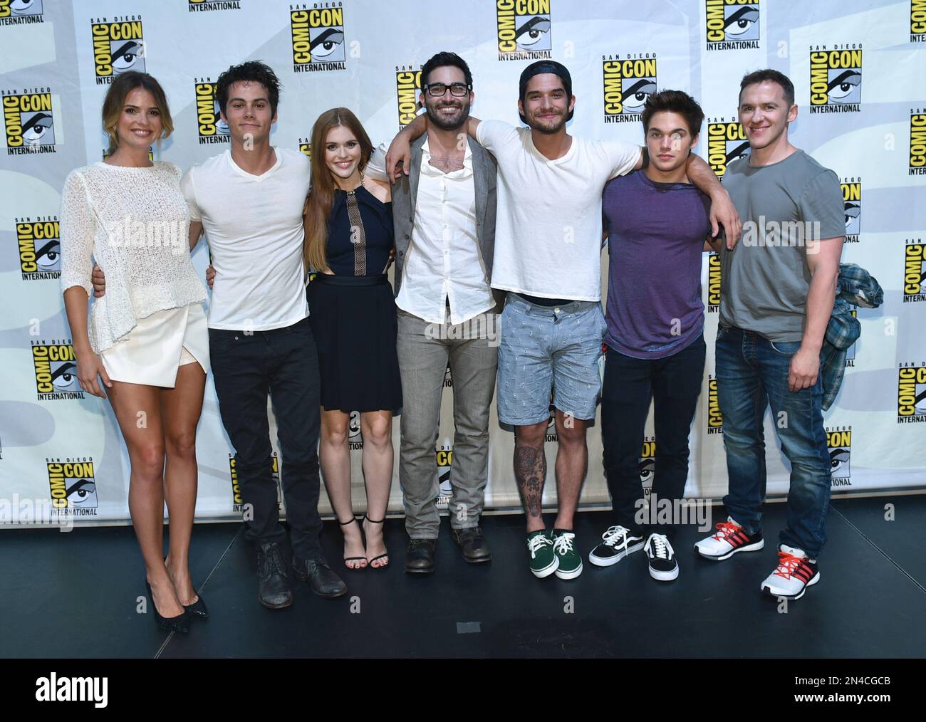 IMAGE DISTRIBUTED FOR MTV - From left, Shelley Hennig, Dylan O'Brien ...
