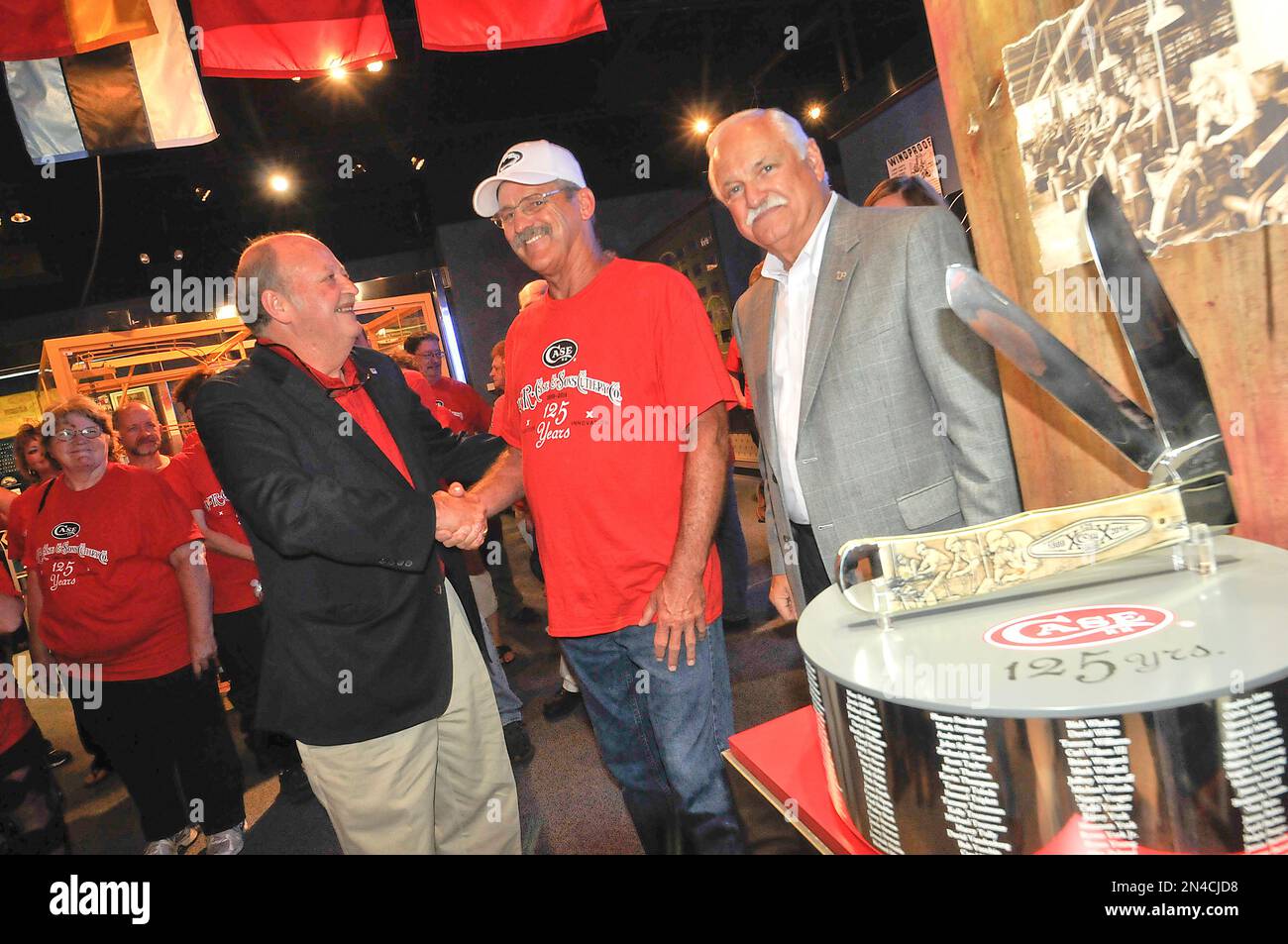 Framed by a one of a kind Case Trapper knife which was enshrined in the Zippo/Case Museum on ...