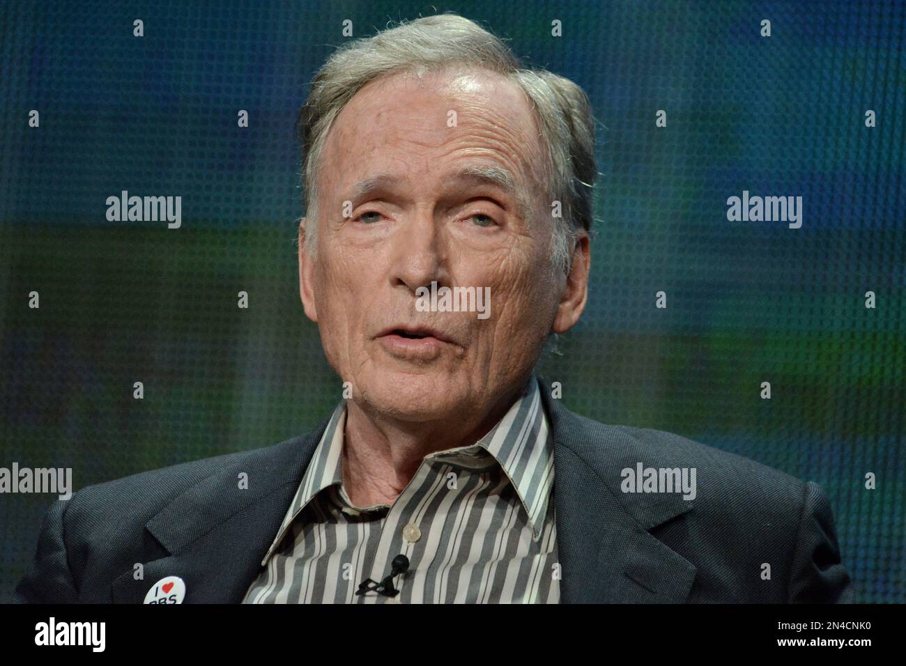 Dick Cavett speaks on stage during the “Dick Cavett's Watergate" panel ...