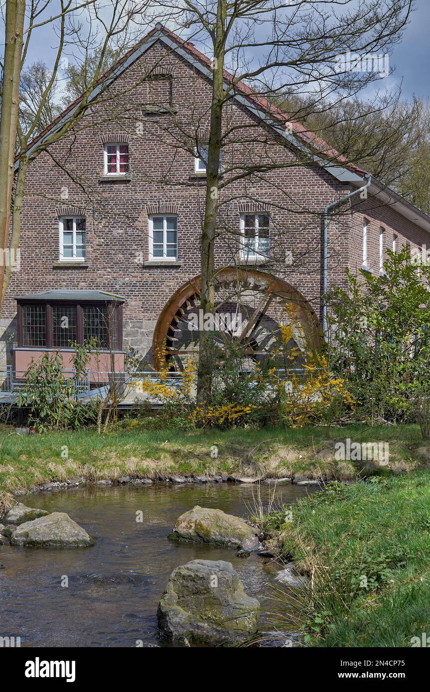 Luettelforst Watermill at Schwalm River,Schwalmtal,lower Rhine region ...