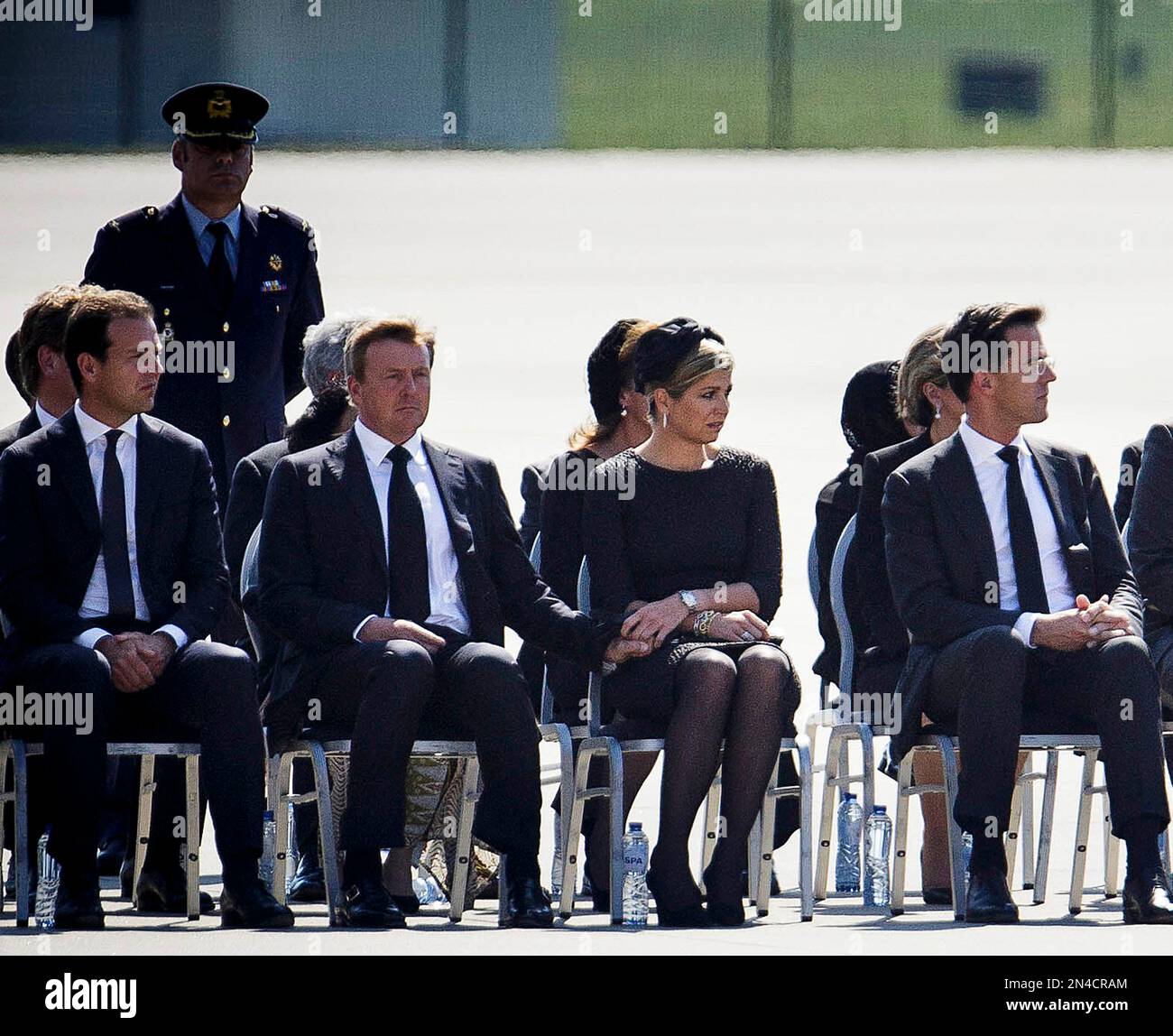 From left: Minister of Social Affairs Lodewijk Asscher, King Willem ...