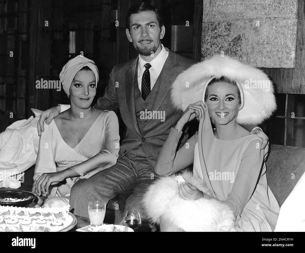 Neil Connery, younger brother of actor Sean Connery, poses with Italian ...