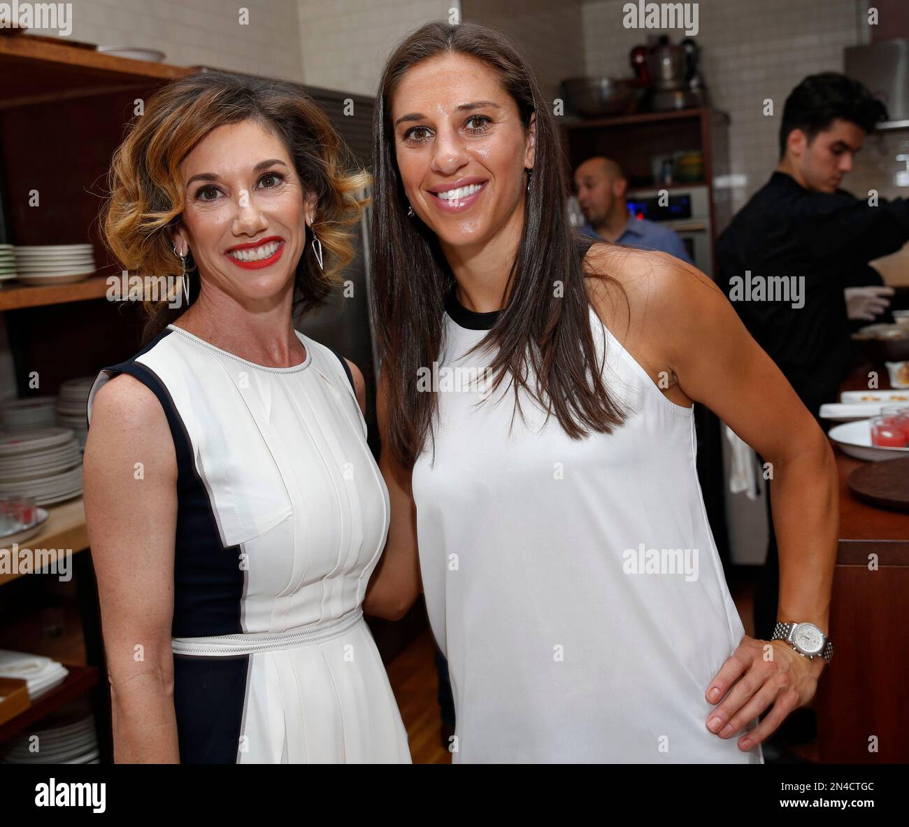 Keri Gans, RD and nutritionist, Keri Gans Nutrition and Carli Lloyd ...