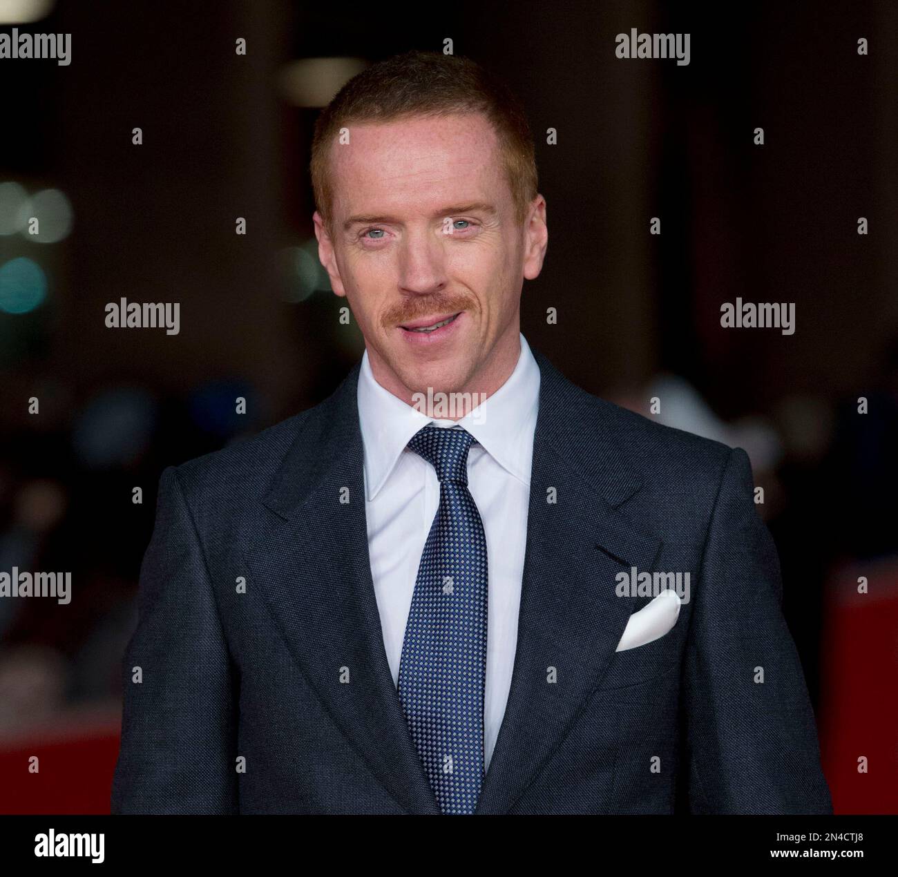 FILE - In this Nov. 11, 2013 file photo, actor Damian Lewis poses ...
