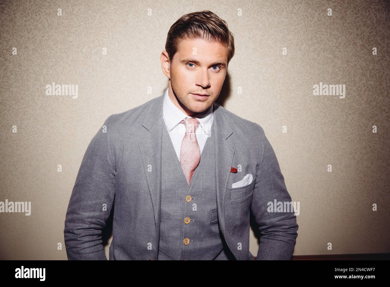Allen Leech of "Downton Abbey" poses for a portrait during press day at ...
