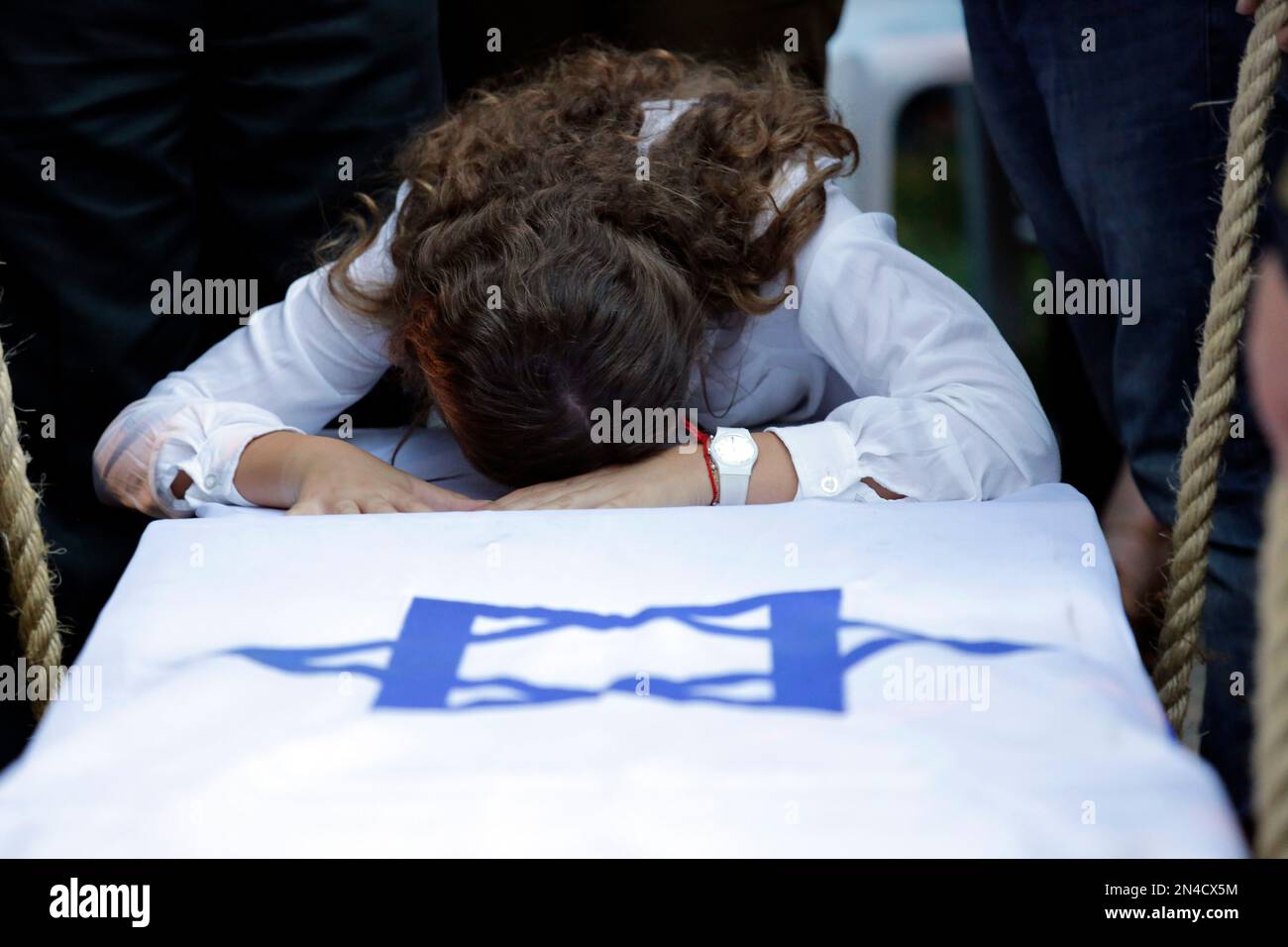 A relative of Israeli soldier Jordan Ben-Simon, who also holds French ...