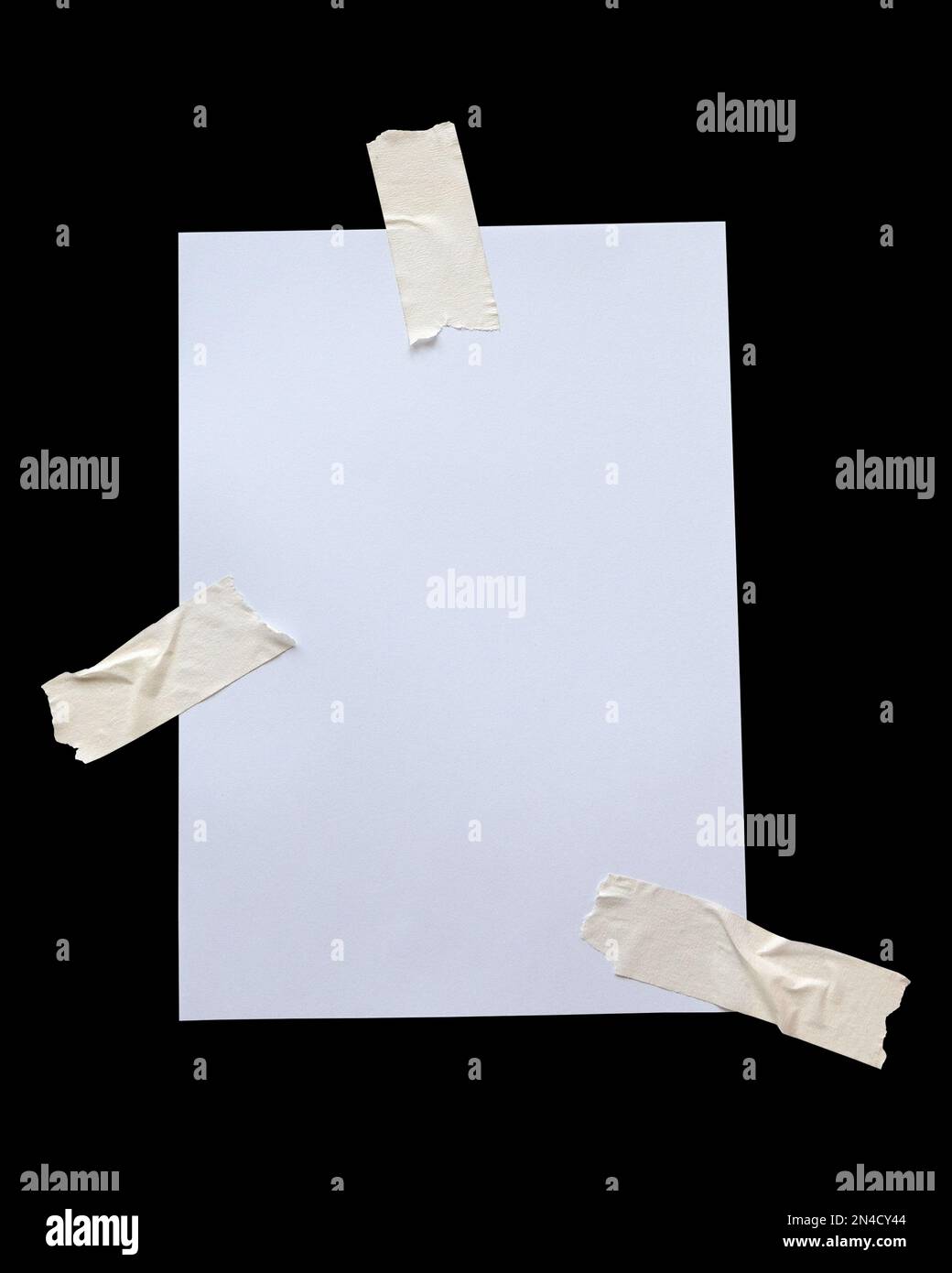 Torn paper stuck with tape hi-res stock photography and images - Alamy