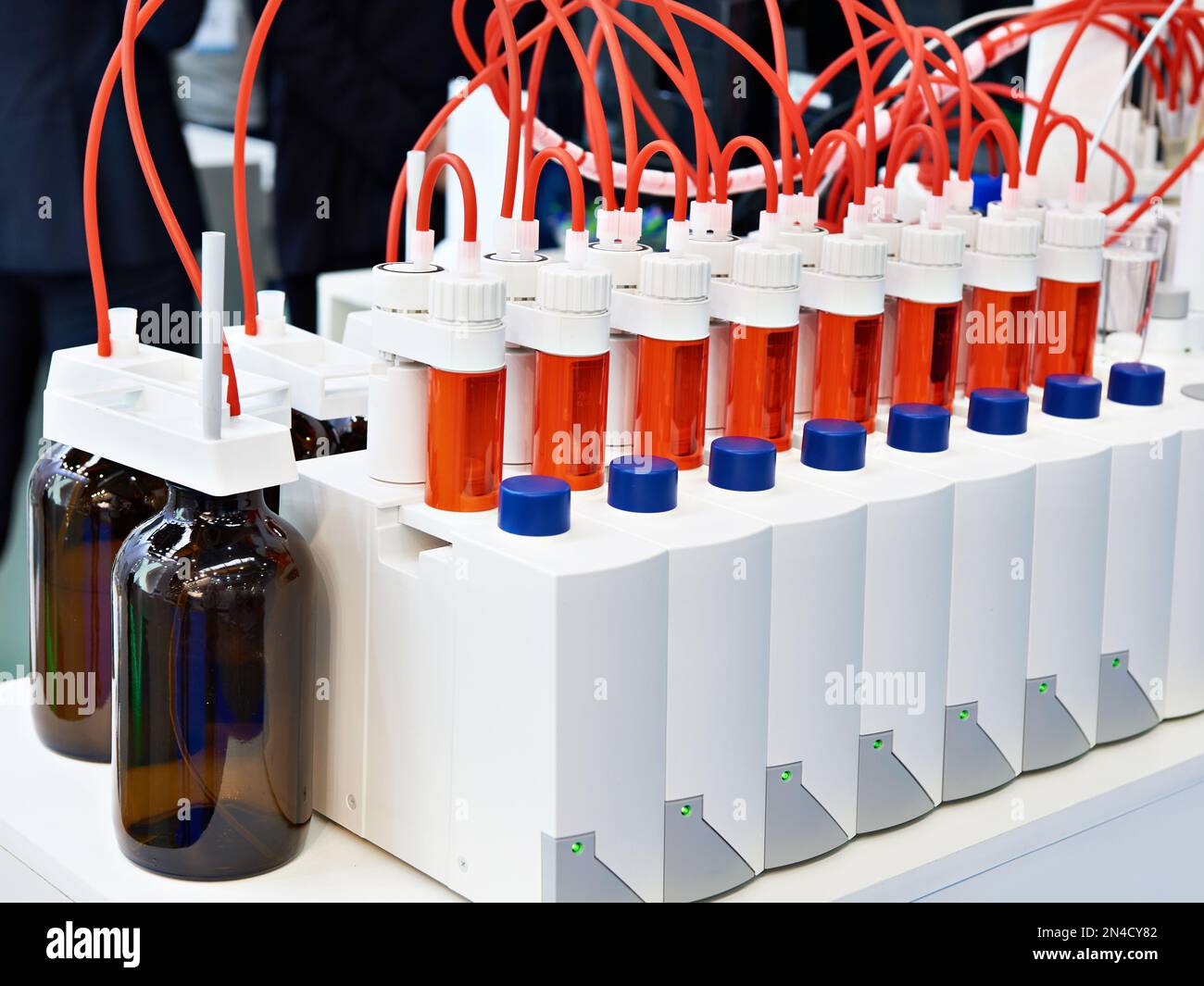 Automatic titrator for chemical analyzes Stock Photo - Alamy