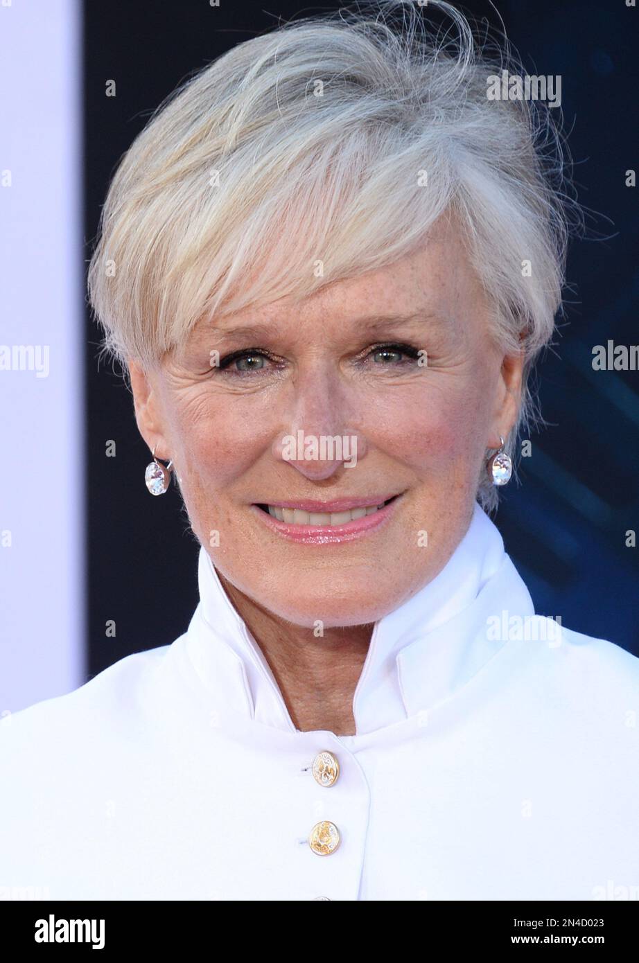 Glenn Close arrives at the premiere of "Guardians Of The Galaxy" at El ...