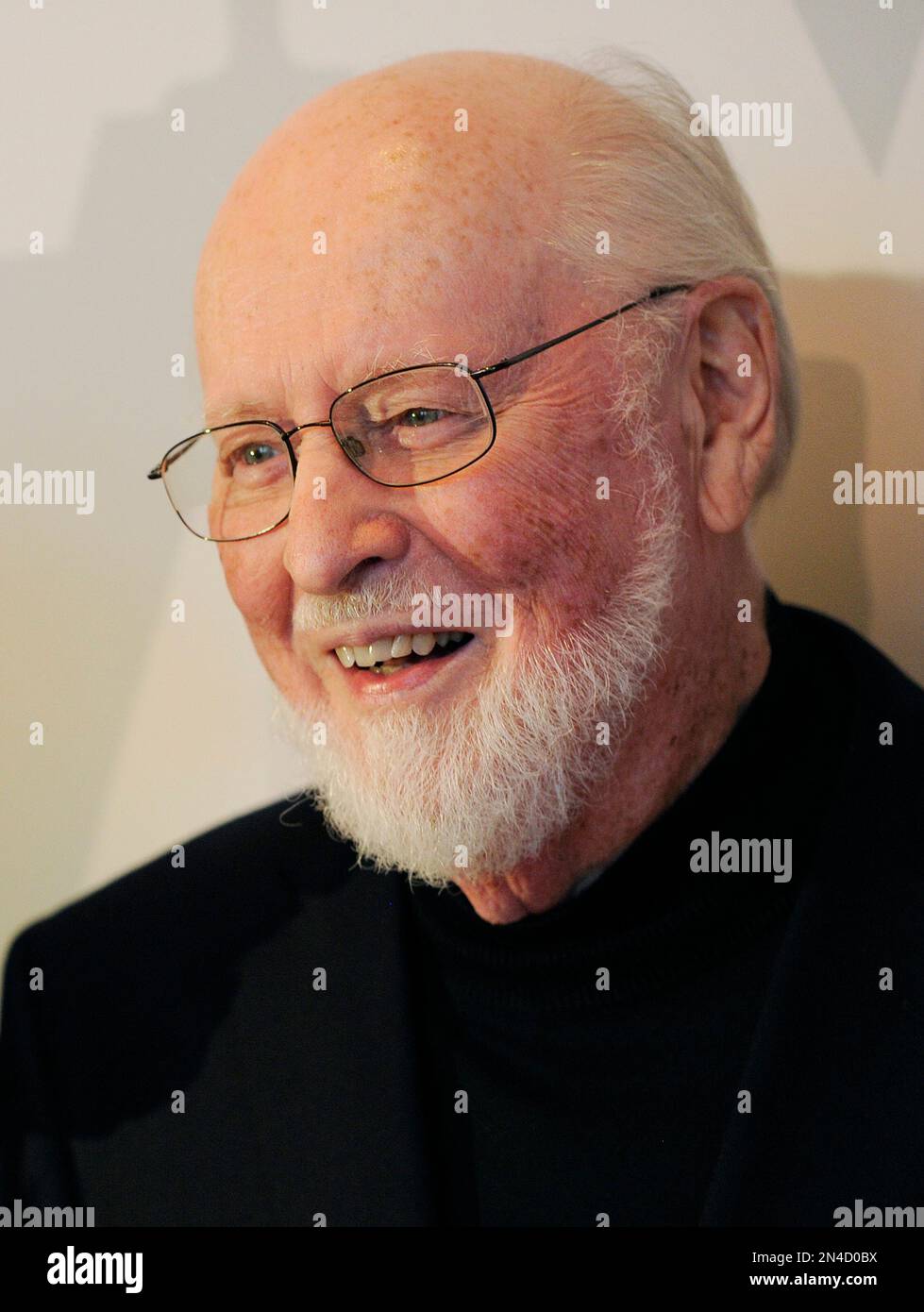 Composer John Williams poses at the Academy of Motion Picture Arts and ...