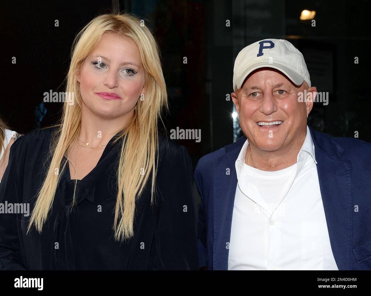 Samantha Perelman and father Ron Perelman attend the world premiere of ...