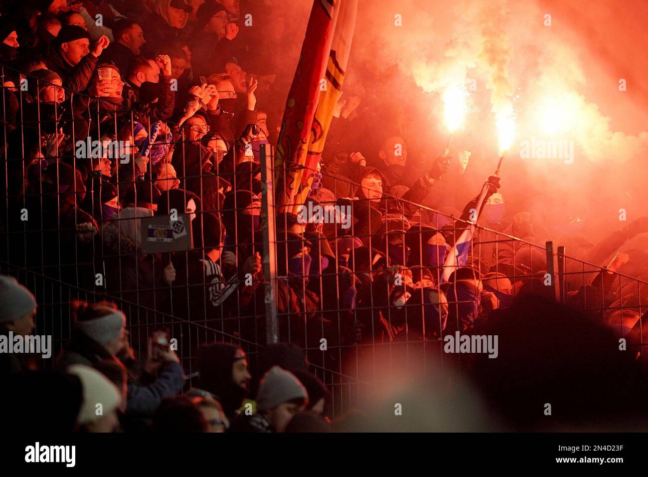 February 8th, 2023, Deutsche Bank Park, Frankfurt, GER, DFB Cup ...