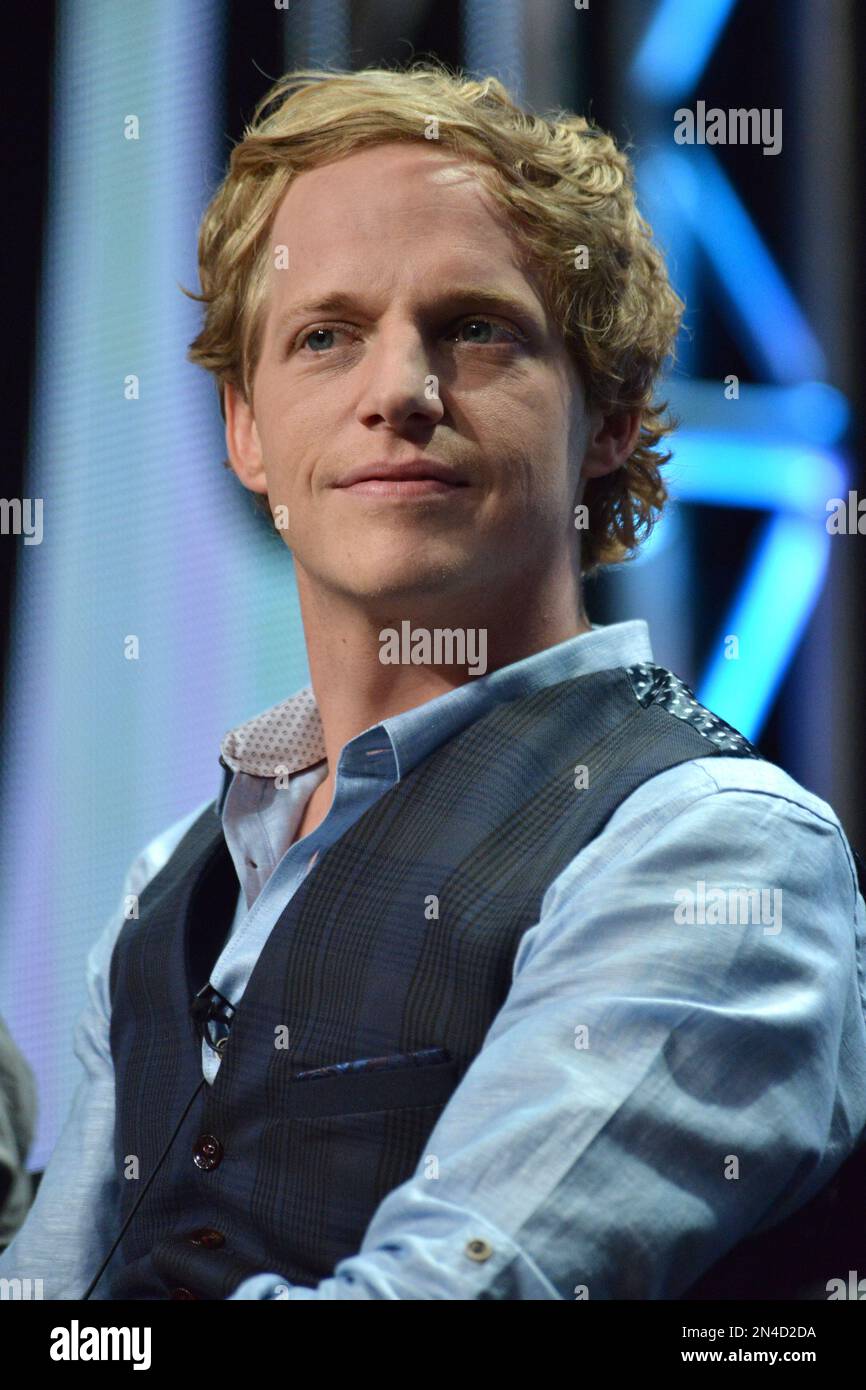 Chris Geere appears on stage during the “You're the Worst” panel at the ...